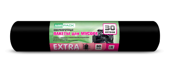 Мешки мусорные 30 литров, 30 штук черный от производителя Производитель ...