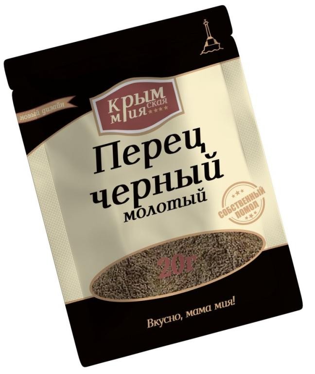 Перец черный молотый от производителя Крымская Мрия. Каталог 2025. Цена ...