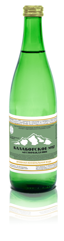 Вода питьевая «КАЛАБОРСКОЕ МЕСТОРОЖДЕНИЕ» № 17 от производителя «1803 ...