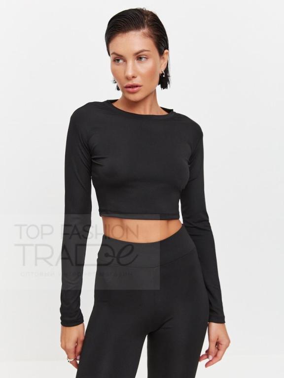 Кроп-топ с длинным рукавом от производителя TOP FASHION TRADE. Каталог ...