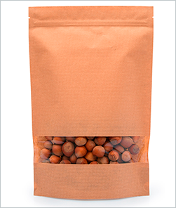 Пакет дой-пак с прозрачным окном от производителя ООО «Артфлекс ...